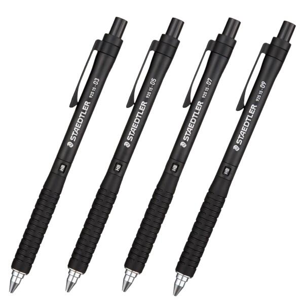 ステッドラー 製図用シャーペン 925 15  芯径別セット STAEDTLER Drafting Pencil ｜計測・メモカード付商品コード：55080857522型番：925x4【芯径4種を網羅】0.3/0.5/0.7/0.9mmのフ...