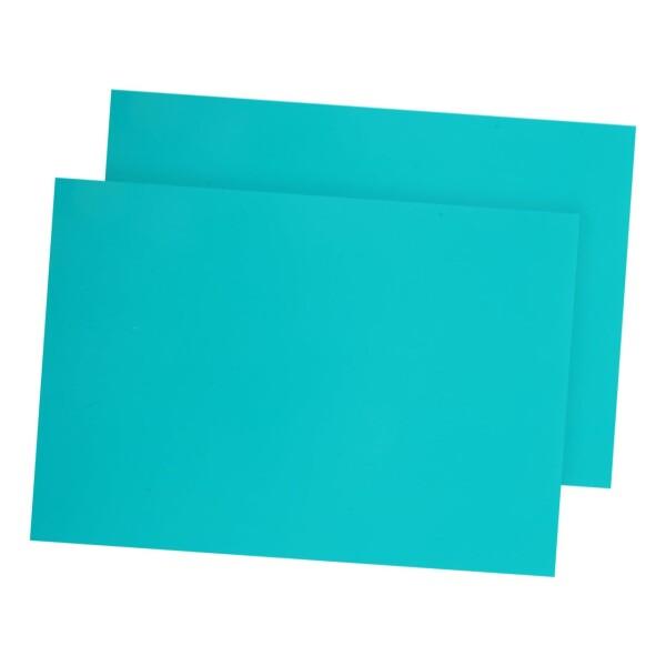 EXCEART 版画板 ゴム版 リノリウム A5 2枚セット 彫刻シート ソフト リノカット 彫りやすい PVC 3mm厚 スタンプ ハンコ作り 図工 美術 教材 年賀状 練習 ハンドメイド クラフト 緑 21x15cm商品コード：5508...