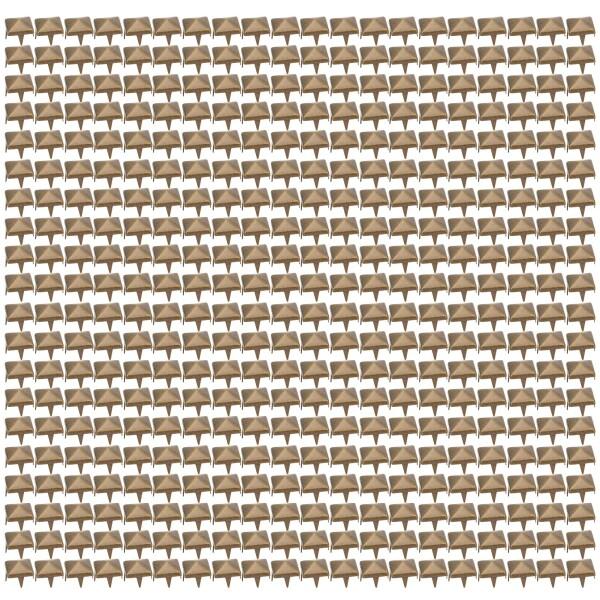 Atyhao リベットスタッド スタッズ 角鋲 スタッズ ピラミッド型 スタッズ 底鋲 ピラミッドスタッズ 鋲 パーツ アンティーク パンク DIY ハンドメイド 布革細工 服アクセサリー アクセサリー 布革細工 コットンコート 靴 帽子 ...