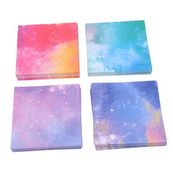 SEWACC 折り紙 400枚セット カラフル 3.74インチ 正方形 折りたたみ紙 Diyクラフト 子供 手作り 千羽鶴用 折り紙紙 家庭 学校用 約310G商品コード：55080857959型番：0XI3GRX2H49458DEE12Z...