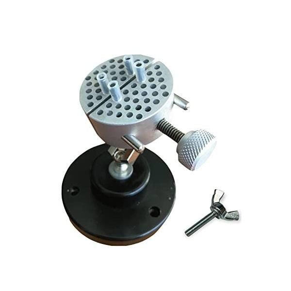 HANDS FREE UNIVERSAL WORK HOLDER 保護チューブ/蝶ネジ付き ワークホルダー バイス Artech オリジナル 模型 プラモデル 固定 スジ彫り 精密バイス 卓上 万力 固定台 彫金 時計修理 DIY ジュエリ...