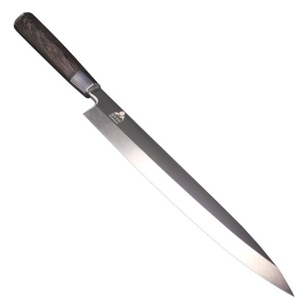 日昇刃物 柳刃包丁 関西型   片刃右利き 刺身包丁商品コード：55080858807型番：PTYSサイズ：263 mmカラー：ステンレス「仕　様」 【刃長:約263mm】/【全長:約425mm】/【重量:約272g】/【刃厚:4.5mm】...