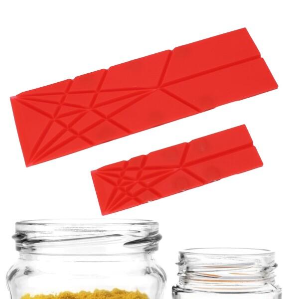 Polygons 3 in 1 フラット計量スプーン、シリコン製折りたたみスプーン 2 個、6 サイズ、多機能ポリゴン フラット キッチンツール、ベーキング液体材料の調理用商品コード：55080858864型番：banap93z57hw8n...