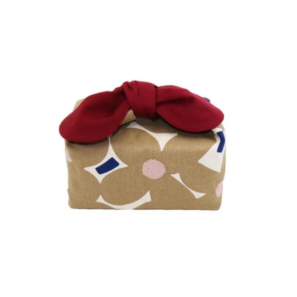 お弁当袋 保冷保温 ランチバッグ 紐なし 結ぶタイプ あづま袋 リボン 和柄 (よもぎ×えんじ)商品コード：55080859120型番：LB1カラー：よもぎ×えんじ保冷・保温のお弁当袋で、お洗濯が可能です。一般的な保冷保温シートとは違い、裏...