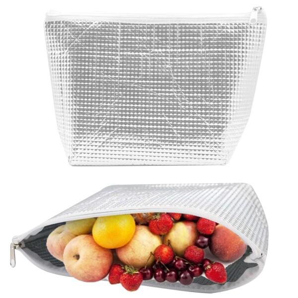 アルミ保冷ポーチ ミニ 保冷バッグ 保冷ポーチ 長時間 強力 軽量 大容量 折り畳み お弁当/通勤/通学/アウトド 保冷保温用 保冷バッグ ミニ アルミ保冷袋商品コード：55080859136型番：EsiFareサイズ：...カラー：銀色?...