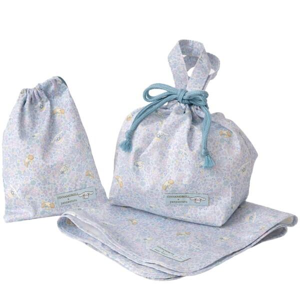 (パンパンチュチュ) ランチ3点セット (ランチクロス/ミニ巾着/ランチ巾着) (シナモンガーデン) お弁当袋 手提げバッグ 通学 ピクニック 遠足商品コード：55080859172型番：8985サイズ：子供用カラー：シナモンガーデンランチ...