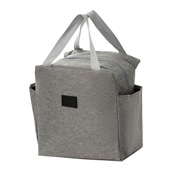 FANGCUU ランチバッグ お弁当袋 保温 保冷 手提げ 防水 防油 学生 社会人 通勤 通学 弁当箱収納 大容量 お弁当トートバッグ アルミホイル内側 加厚商品コード：55080859181型番：FAN033サイズ：14*25*25cm...