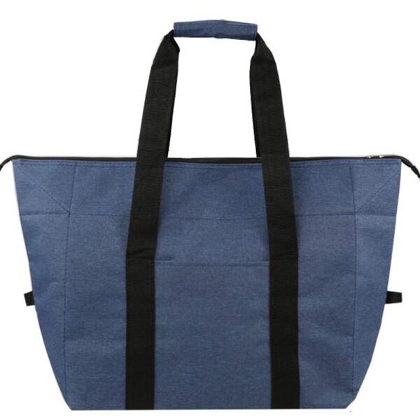 (MIOMICA) 保温 保冷バッグ エコバッグ Lサイズ 大容量 メンズ 運動会 用 買い物バッグ 軽量 折りたたみ ショッピングバッグ 保冷トート 保冷 トートバッグ（ネイビー）商品コード：55080859185型番：CC-BW04サイ...