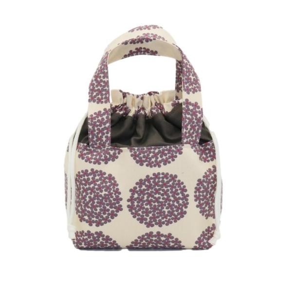 お弁当袋 保冷保温 保冷バッグ ランチバッグ 持ち手付き 巾着タイプ (あじさい 生成り)商品コード：55080859190型番：LB1カラー：あじさい 生成り保冷・保温のお弁当袋で、お洗濯が可能です。一般的な保冷保温シートとは違い、裏にカ...