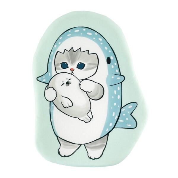 【発売日：2024年04月28日】SHOBIDO ダイカットカバー付き保冷剤ジンベイザメにゃん MD02921商品コード：55080859220型番：MD02921カラー：ジンベイザメにゃんサイズ:約W20×H26cm
