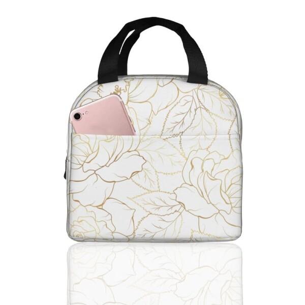 ランチバッグ 保冷 保温 和柄 花柄 可愛い 弁当バック 断熱 防水 漏れ防止 大容量 大きめ 弁当袋 手提げ 子供用 バック キッズ メンズ レディース トートバッグ ハンドバッグ(21)商品コード：55080859223型番：71019...