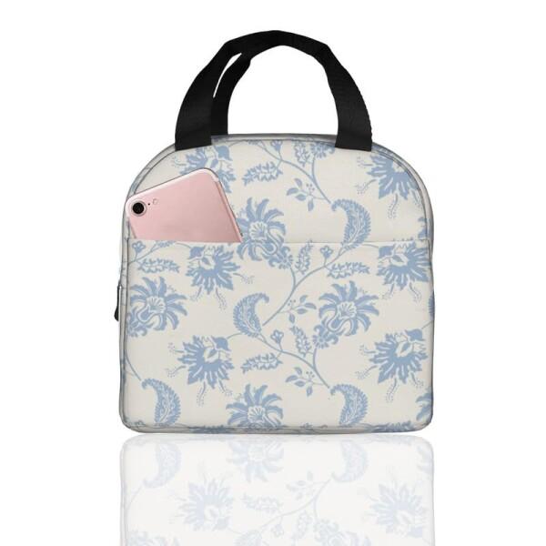ランチバッグ 保冷 保温 和柄 花柄 可愛い 弁当バック 断熱 防水 漏れ防止 大容量 大きめ 弁当袋 手提げ 子供用 バック キッズ メンズ レディース トートバッグ ハンドバッグ(14)商品コード：55080859224型番：71023...