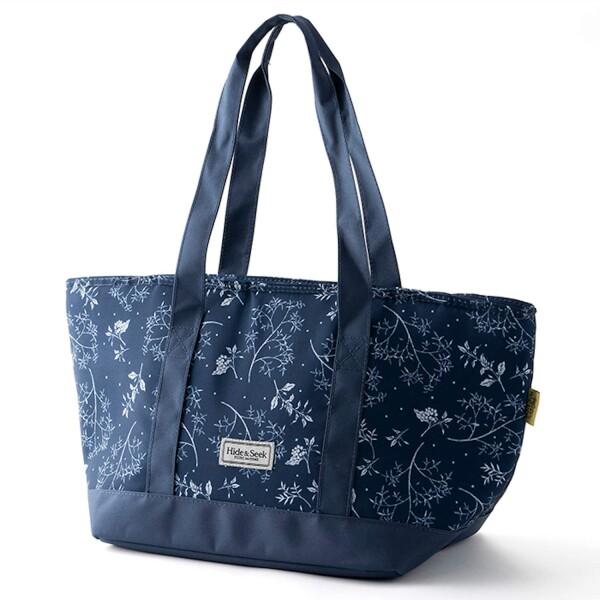 アサヒ興洋 保冷ランチバッグ Hide&amp;Seek ネイビー 高さ26×幅48×奥行19cm 内地がアルミの保冷機能 保冷剤が入る内ポケット付き商品コード：55080859261型番：4901367044378サイズ：サイズ： W48...