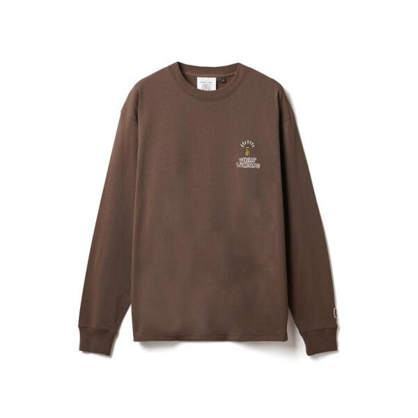 (Philip Lumbang) ロンT Crown Lunch Bag メンズ レディース (JP, アルファベット, M, ブラウン)商品コード：55080859284型番：2P7-65362サイズ：Mカラー：ブラウン素材:綿100%生...