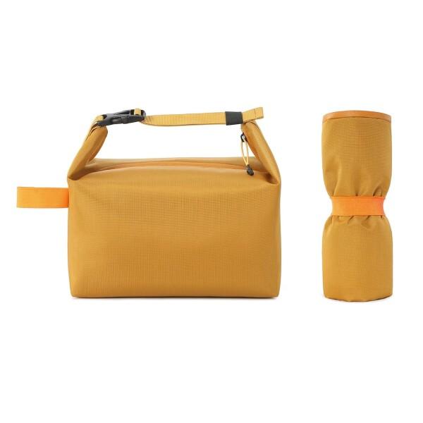 yowodana ランチバッグ 保冷 保温 お弁当袋 大容量 クーラーバッグ 断熱袋 折り畳み トートバッグ おしゃれ 無地 撥水 漏れ防止 通勤/通学/ピクニック/仕事/オフィス/旅行用 男女兼用 (オレンジ)商品コード：55080859...