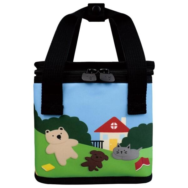 キムハチャン ランチバッグ | お弁当バッグ ピクニックバッグ ランチボックス 弁当箱 ケース (ブルー (Take it easy lunch bag))商品コード：55080859287型番：BG02サイズ：Mediumカラー：ブルー ...