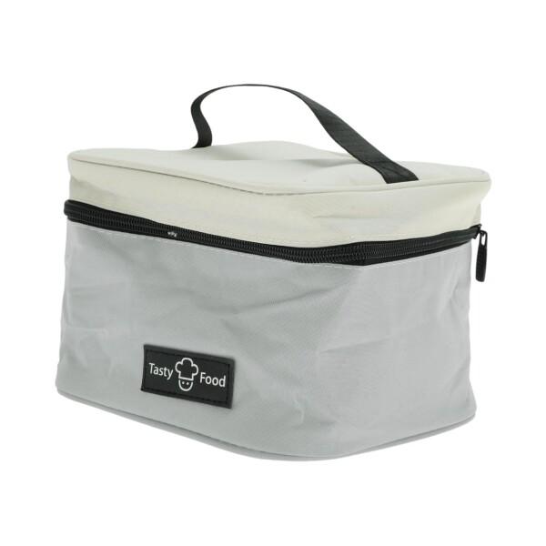 RENEWREVITAL ランチバッグ 保冷バッグ お弁当 保温 保冷袋 オフィス 仕事 ピクニック 旅行用 18x18x15cm 1個 グレー ベージュ 多用途商品コード：55080859288型番：11サイズ：18x18x15cmカラー...