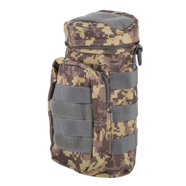 (ARTSEWPLY) ウォーターボトルバッグ ナイロン製 軽量伸縮 収納ポケット付き ハイキング キャンプ トレッキング用 ショルダーストラップ付き 8.27×4.72×4.72インチ商品コード：55080859405型番：K9415BC...