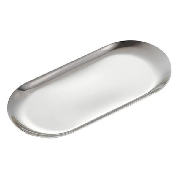 lifactlab. キャッシュトレイ コイントレー おしぼり 置き 釣銭 トレー ステンレス (幅 18cm Mサイズ, シルバー)商品コード：55080859809型番：LI2305-016サイズ：幅 18cm Mサイズカラー：シルバー...