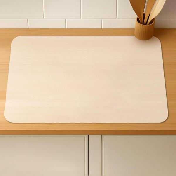 BBice シリコンマット キッチン 調理台 保護 グレー 耐熱260[度] 耐冷-60[度] 衛生設計 エンボス滑り止め 食洗機対応 折りたたみ収納 防汚 防水 シンクマット DIYカット可 (ホワイト（1.2ｍｍ）, 60×40cm)商...