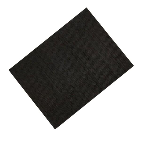 Abaodam 竹製ランチョンマット 12.6×11.8インチ 軽量自然素材 写真背景用テーブルマット キッチン＆茶道に適したコンパクトデザイン商品コード：55080860934型番：1サイズ：40X30X0.01cmカラー：ブラックナチュ...