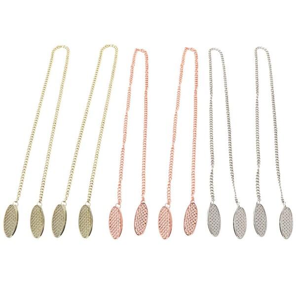 ナプキンクリップ エプロンクリップ ビブホルダー 介護 食事 スタイ チェーン タオル留め 亜鉛合金 高齢者 子供 6個商品コード：55080860976型番：M8629426S9Y01Hサイズ：48x3.2x0.6cmカラー：示されている...