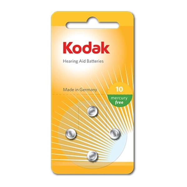 Kodak補聴器用空気電池 P10 (PR70) 10パックセット（40粒）商品コード：55080861138型番：STR159サイズ：48 x 50 x 50mmZinc Air電池電圧:1.45V水銀 フリー 鉛フリー カドミウムフリー...