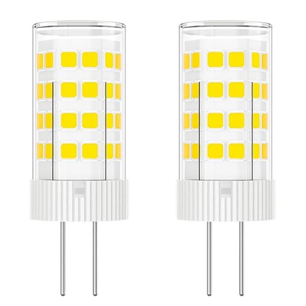 T3 GY6.35 LED電球 4W AC12V、DC12V-24V、JCタイプ G6.35 口金 LED低電圧電球 、360°ビーム角 RVキャンピングトレーラー ランドスケープ・トラック照明 家庭用 (昼白色 6000K, 2個入り)商...