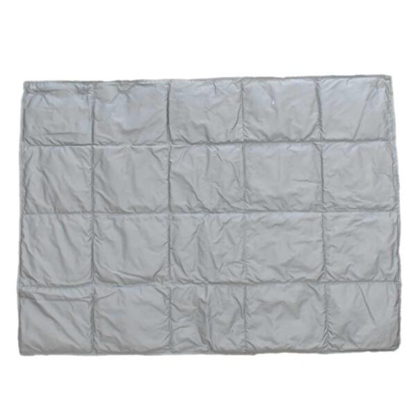 (ねむりの部屋) ダウンケット 羽毛 マルチ ウォッシャブル 肩掛け ポンチョ 膝掛け 巻きスカート アウトドア キャンプ 防寒 洗える 冬用 ポンチョ マルチケット QK4927 (グレー)商品コード：55080862357型番：QK49...