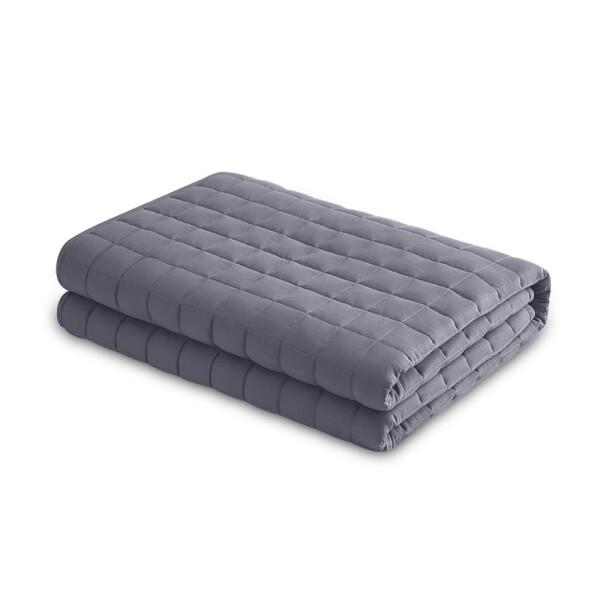 Pamyo ウェイトブランケット 加重ブランケット 柔らかい ポリエステル100％生地 重い布団 冷房対策 重い毛布 オールシーズン シングル 150×210cm 5kg グレー商品コード：55080863058型番：MR31-1サイズ：5...