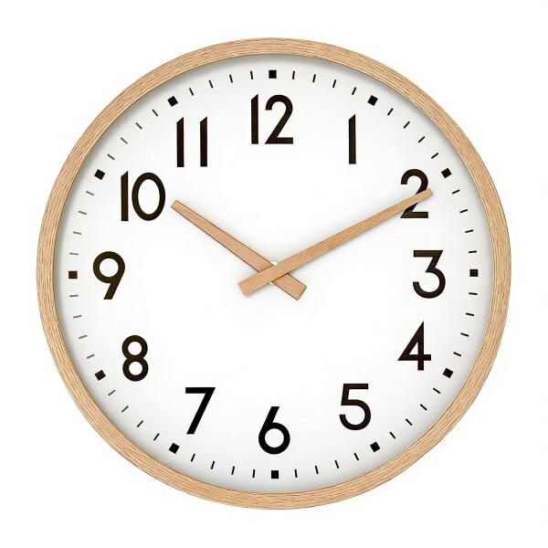 掛け時計 壁掛け 静音秒針 夜間秒針停止 ナチュラル 文字盤あり 大数字 見やすい軽量 直径20cm/非電波商品コード：55080863433型番：HZDHCLHサイズ：直径20cmカラー：ナチュラル【掛け時計サイズ】20×20×4.9cm...