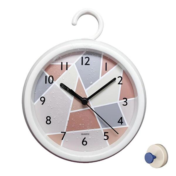 MSTAR HOME バスクロック 防水 静音 置掛兼用 165×165×47mm （白）商品コード：55080863498型番：JP024カラー：ホワイト【簡単に見】この風呂 時計 は文字盤が大きい(130mm)ので時間が読みやすいです。...