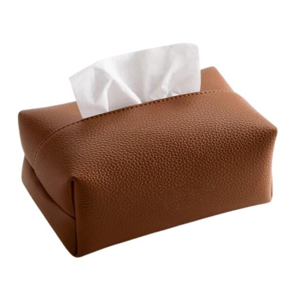 RekiLife ティッシュケース ティッシュカバー PUレザー製 シンプル おしゃれ (ブラウン)商品コード：55080863769型番：reki289サイズ：レギュラーカラー：ブラウン【スタイリッシュなデザイン】シンプルで洗練されたデザ...