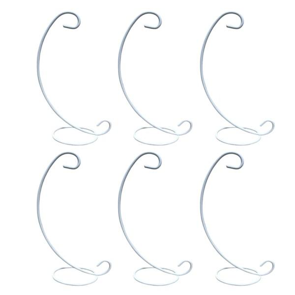 Charmoon ディスプレイ スタンド サンキャッチャー 吊り下げ 台座 インテリア 卓上 汎用 バナナスタンド 6個 セット (ホワイト)商品コード：55080864356型番：Selene-Marketカラー：ホワイト【おしゃれで安定...