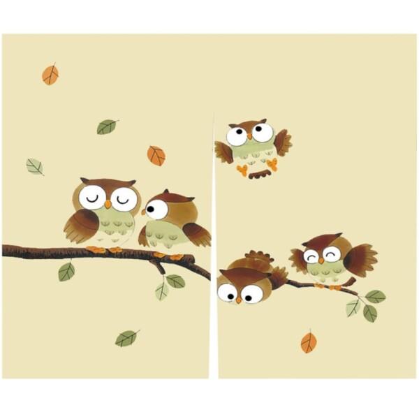 のれん 暖簾 間仕切りカーテン おしゃれ 目隠し 見えにくい 玄関 温泉 旅館 ホテル 廊下 お風呂 洗面所 トイレ オーダー可 ドアカーテン キッチ リビング 飲食店 出入り口 フクロウ 幅120長さ90商品コード：55080864508...