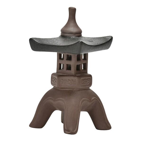 CHIORGONE セラミックチャイニーズガーデンランタン ? 禅庭園用の伝統的な東洋塔像、茶道用線香立て、屋外瞑想装飾商品コード：55080864866型番：AMUS-CRG-JJL-0044-001サイズ：ワンサイズカラー：ブラウン本格...