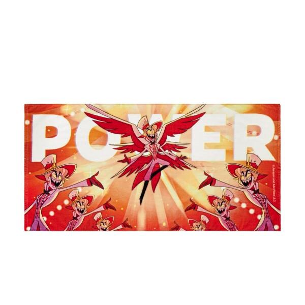 HAZBIN HOTEL バスタオル（ルシファー・モーニングスター）商品コード：55080865098型番：4571609382836サイズ：大型カラー：レッドサイズ:約H600×W1200mm 材質・原材料:綿100%