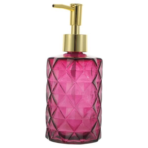 Alipis 400Ml ガラス ポンプボトル ハンドソープ ディスペンサー シャンプーボトル 詰替用 洗剤ボトル バスルーム キッチン おしゃれ モダンデザイン商品コード：55080865480型番：03HF456GU3M526SN9QN...