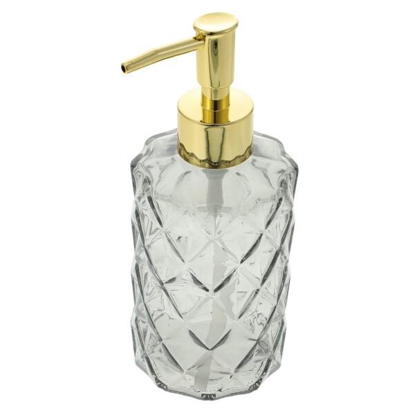 Alipis ガラス製ポンプボトル 400Ml ハンドソープ ディスペンサー シャンプーボトル おしゃれ キッチン バスルーム用 液体石鹸用プレスボトル商品コード：55080865482型番：2WVPV03522S2KC856FAIHサイズ...