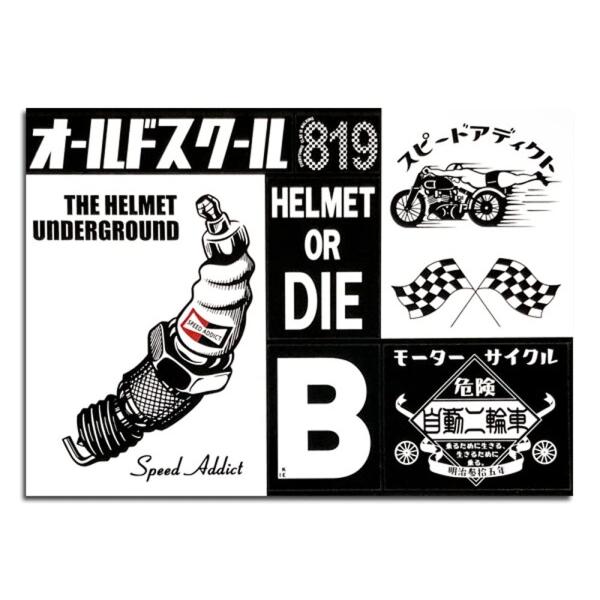 SPEED ADDICT Sticker Seat （ステッカーシート）商品コード：55080866162型番：YT-K0YE-IY3Tカラー：SPEED ADDICT耐水&amp;耐光ステッカーシート(8カット)雨にもマケズ耐水性はもちろ...