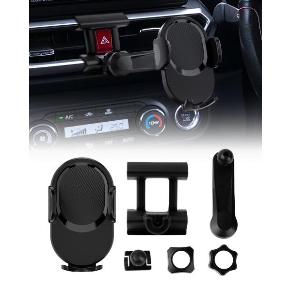 CARTIST トヨタ ライズ スマホホルダー RAIZE 携帯ホルダー A200A/A210A スマホスタンド 延長アーム付き 安定固定 車載ホルダー 360度回転 落下防止 縦横向き可 ほとんどのスマホ対応 パーツ アクセサリー 内装 ...