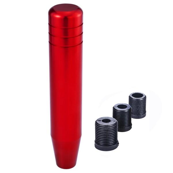 Arenbel 長いギアシフトノブ 合金製 加重車シフトスティックレバーハンドルシフター 自動手動車両汎用 赤商品コード：55080866613型番：RNB001A#カラー：赤合金製設計:このスティックシフトノブは、合金製で設計されており、...