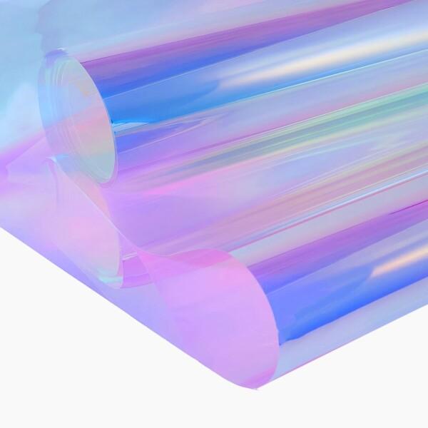 窓カメレオンフィルム カメレオン ガラスフィルム UVカット ガラス飛散防止 装飾粘着ステッカー 手作りの素材 DIY ショーウインドウ装飾 90cmx500cm（青虹色）商品コード：55080867894型番：XC-101サイズ：90cm...