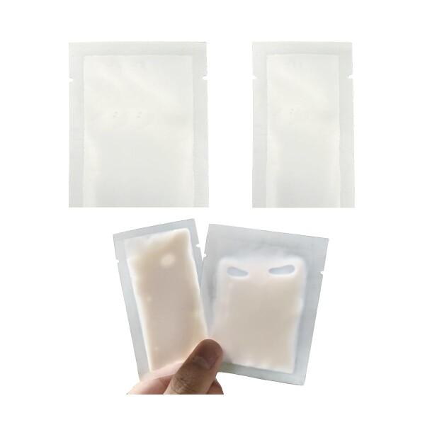 MINGTIANGH パウチ容器 熱圧着 100枚入り 1ml/2ml/5ml/10ml 小分け パウチ 詰め替え容器 使い捨て 漏れ防止 トラベル 化粧水 乳液 シャンプー 液体用 収納 密封 旅行 出張用 透明 個包装 便利グッズ 機内...