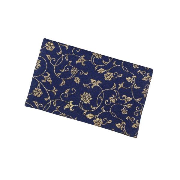 (マシュール) 金襴 数珠入れ 数珠ケース 念珠袋 男性用 女性用 慶弔 葬儀 葬式 お通夜 (紺)商品コード：55080868481型番：MR-JUI20サイズ：中型カラー：ネイビー数珠を数珠袋に入れて持ち運び、携帯できるケースです。【素...