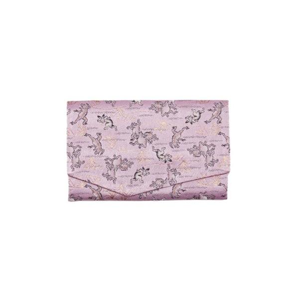 金襴 西陣織 ふくさ 袱紗 慶事用 結婚式 台紙入り (鳥獣戯画 フジ)商品コード：55080868501型番：FS-SPサイズ：横20cm×縦12cmカラー：鳥獣戯画 フジ京都の西陣織金襴を使用した、高級感あふれる慶事用ふくさです。金箔糸...