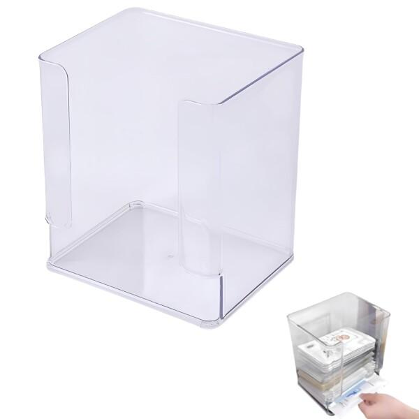 (Cociliye)卓上収納 ストッカー透明 収納ボックス マスク収納ボックス キッチン/デスクトップ用 多用途 透明収納ケース 大容量 一目瞭然 無蓋設計 食品 化粧品 小物収納 デスク整頓商品コード：55080868972型番：1サイズ...