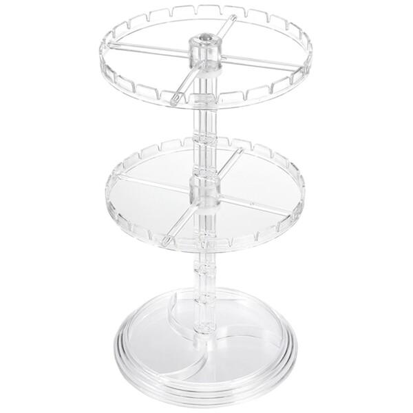 HEALSOPTHY 回転イヤリング収納ラック ジュエリースタンド 16X16X11インチ イヤリングホルダー アクセサリーオーガナイザー デスクトップ用商品コード：55080869389型番：AK2LHA3R1207173サイズ：16X1...