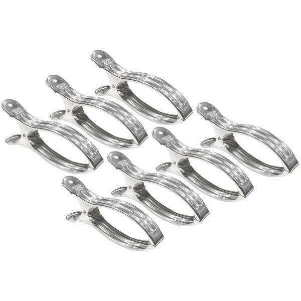 オーディオファン 洗濯ばさみ 洗濯バサミ 大 7個セット 全長約16cm 持ち手幅約6.5cm 最大開口約12cm ステンレス 大口サイズ 布団バサミ 防風 布団 竿ばさみ ピンチ 物干し商品コード：55080869929型番：YKNmsr...