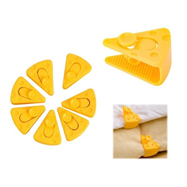 (フリランス-ショプ) 布団クリップ 強力 8個セット 無針デザイン シーツクリップ 布団ずれ防止 可愛い 掛け布団 留め具 布団ボタン 滑り止め 2段階調節 簡単操作 ブランケット シーツ スナック袋 書類対応商品コード：55080869...